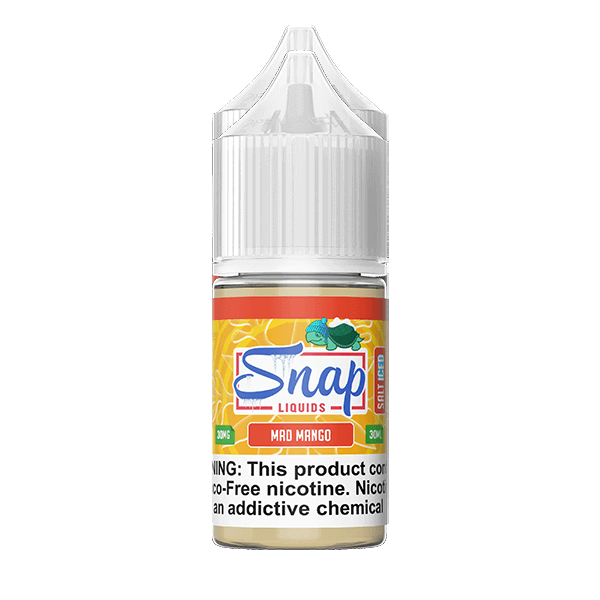 Snap Liquids Salt Series E-Liquid 30mL - Salt Nic - Mad Mango Iced, 50mg